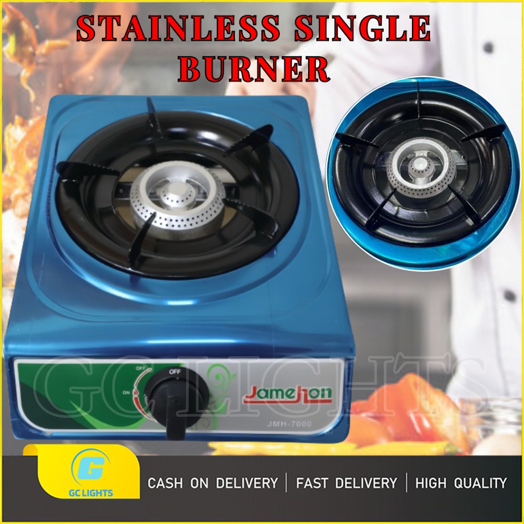 GC Heavy Duty Double Burner Gas Stove Double Standard | Shopee Philippines