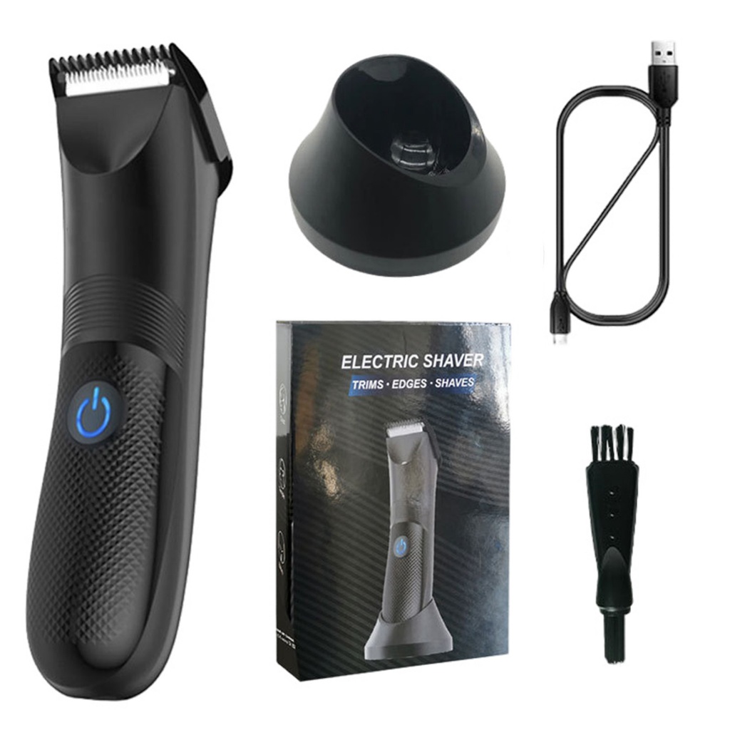 Groin Area Hair Trimmer Blade Body Trimmer for Men Waterproof Wet Dry ...