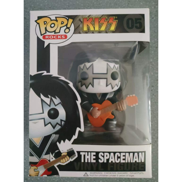 Funko Pop !Rocks Kiss Set 05# The Spaceman Vinyl Figure new in box ...