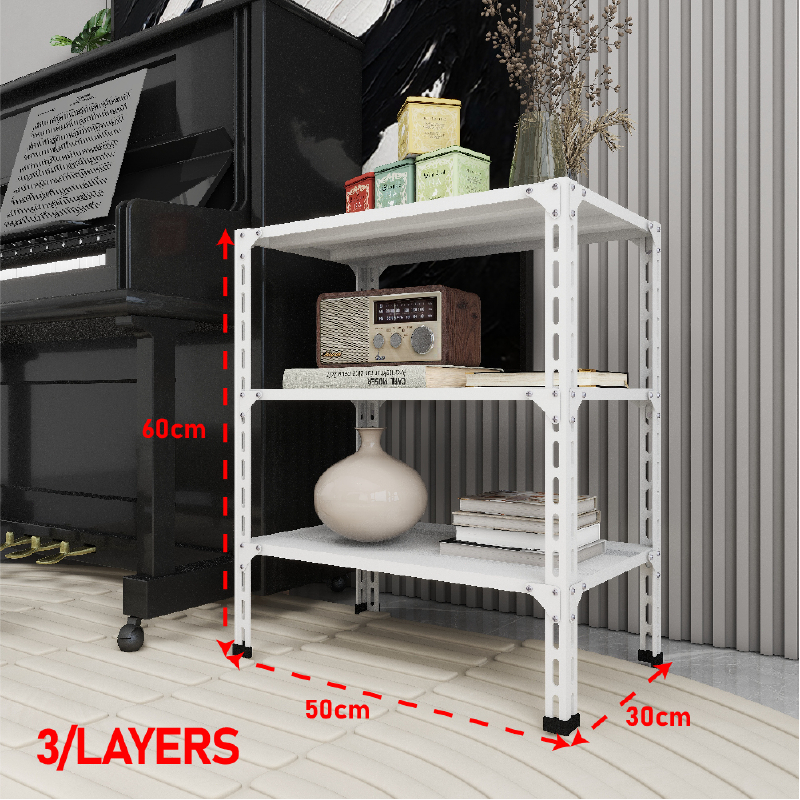 Steel Rack Boltless Rack 5 Layer Heavy Duty Stante Grocery Rack ...
