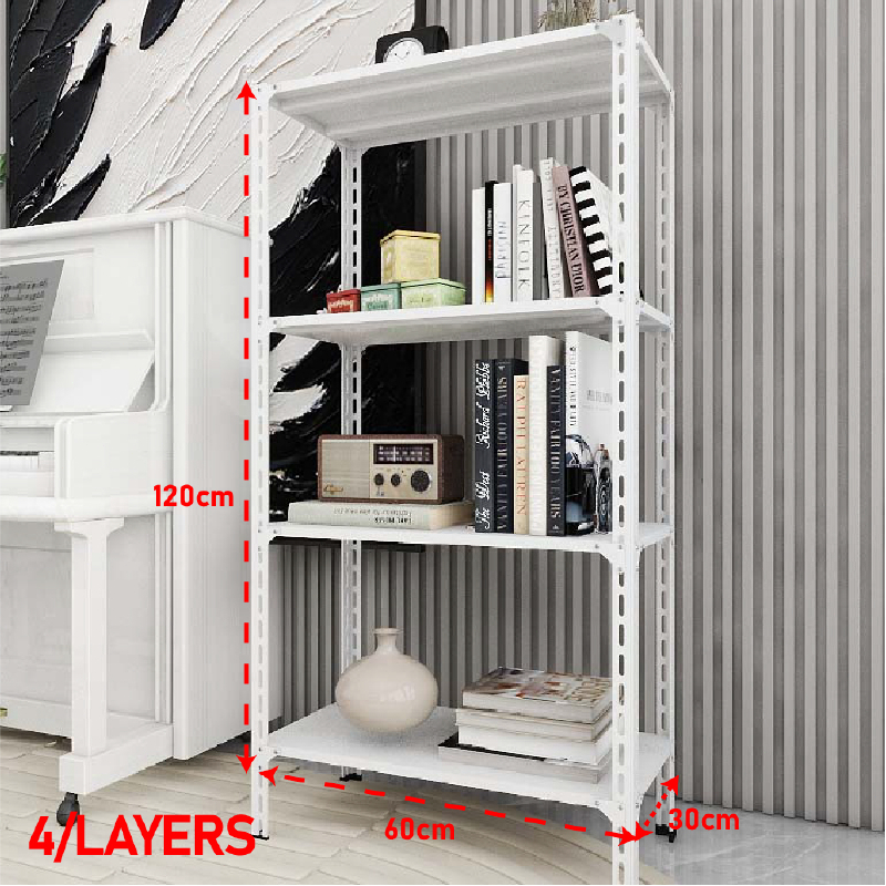 Steel Rack Boltless Rack 5 Layer Heavy Duty Stante Grocery Rack ...