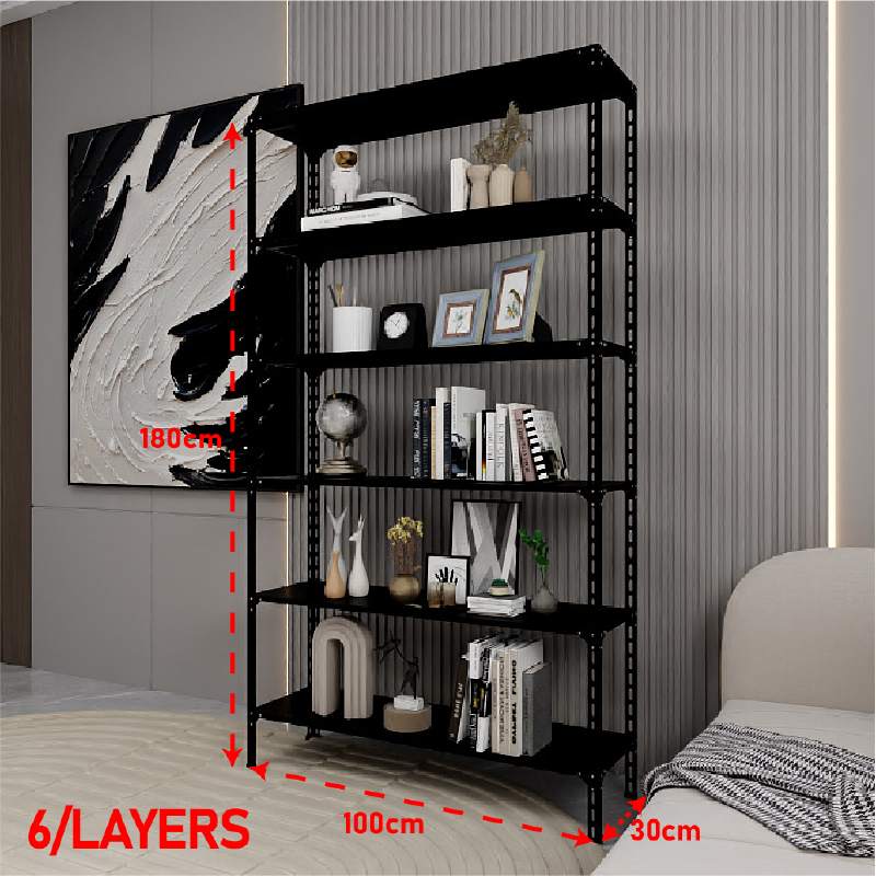 Steel Rack Boltless Rack 5 Layer Heavy Duty Stante Grocery Rack ...