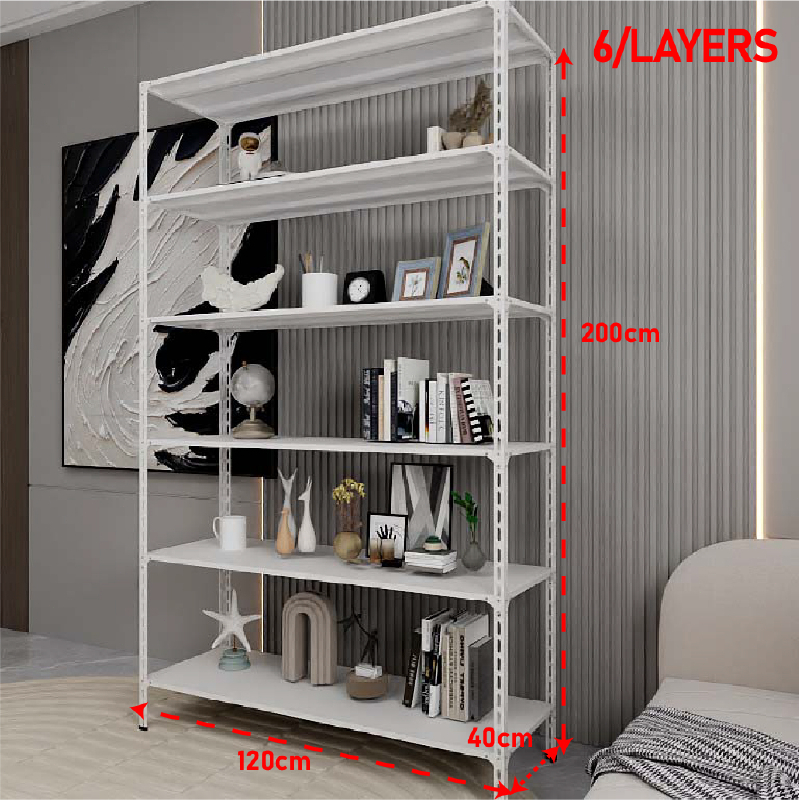 Steel Rack Boltless Rack 5 Layer Heavy Duty Stante Grocery Rack ...