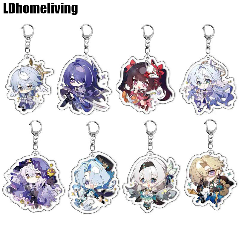 Honkai: Star Rail keychain Phainon Acheron cute version acrylic ...