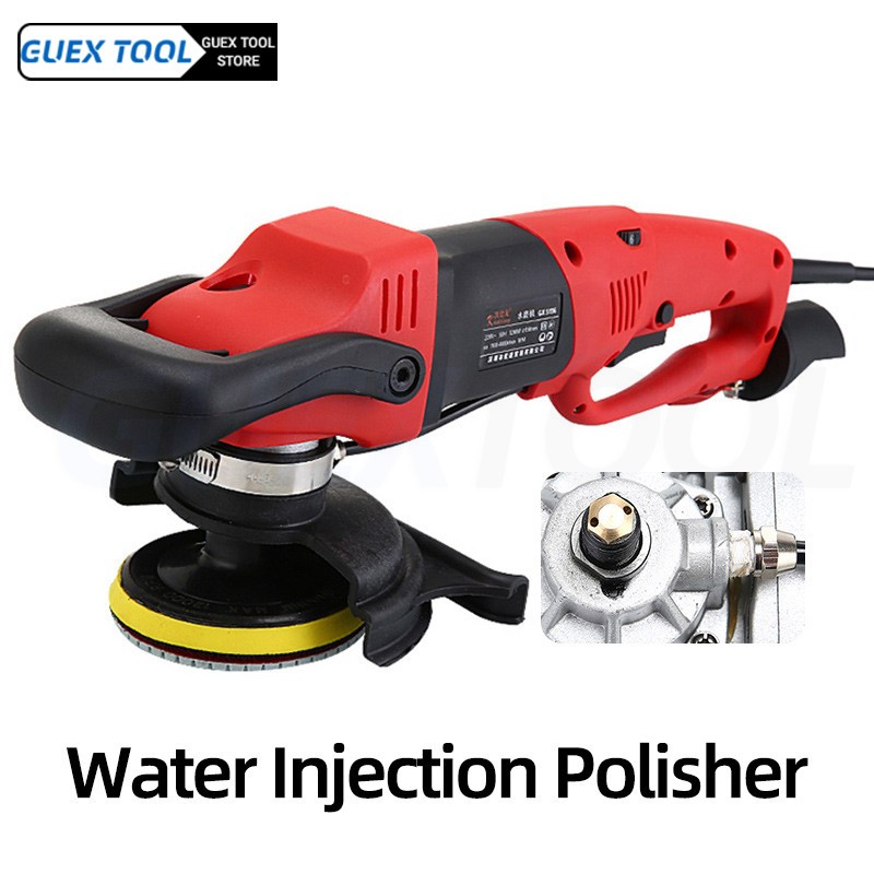 1200W water Injection Polishing Machine Marble Crystal Polishing ...