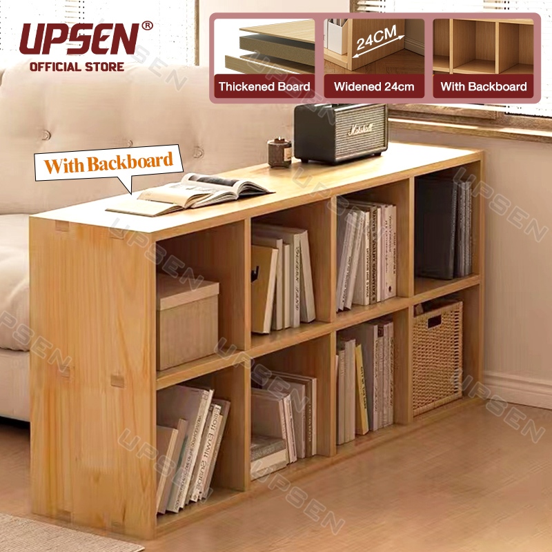 Wooden Book Shelf Organizer Simple Bookshelf Modern Shelf Living Room ...