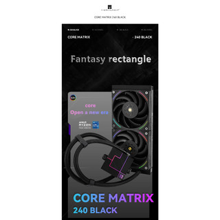 Thermalright CORE MATRIX 240/360All-in-One CPU Water Cooling Radiator ...