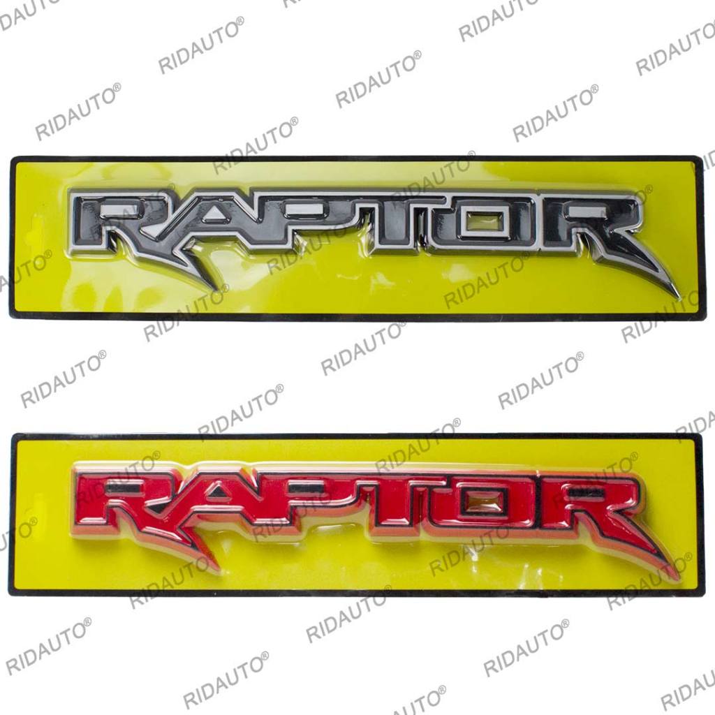 3D Large RAPTOR Emblem Badge Body Side Door Logo Car Stickers For FORD ...