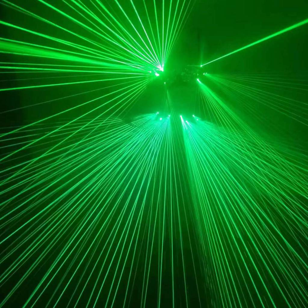 New Design Luminous Diode Luminous Belt Green Light Multi-Beam Laser ...