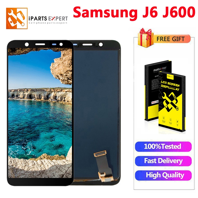 IPARTSEXPERT LCD For Samsung Galaxy J6 2018 J600 LCD Touch Screen Replacement | Shopee Philippines