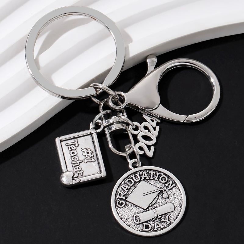 School Keychain 2025 Graduation Key Ring Teacher Graduation Day Key ...