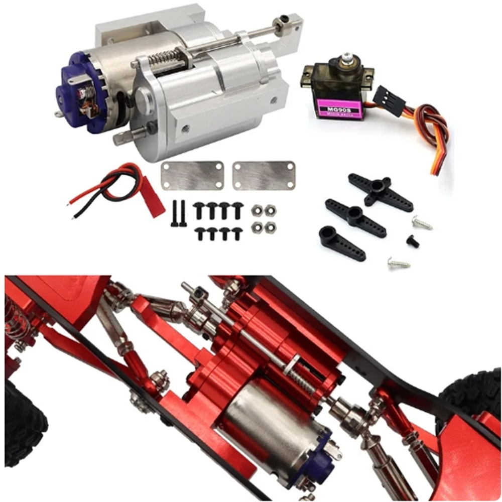 Three-Generation Full Metal 2 Speed Gearbox Transmission with Servo For ...