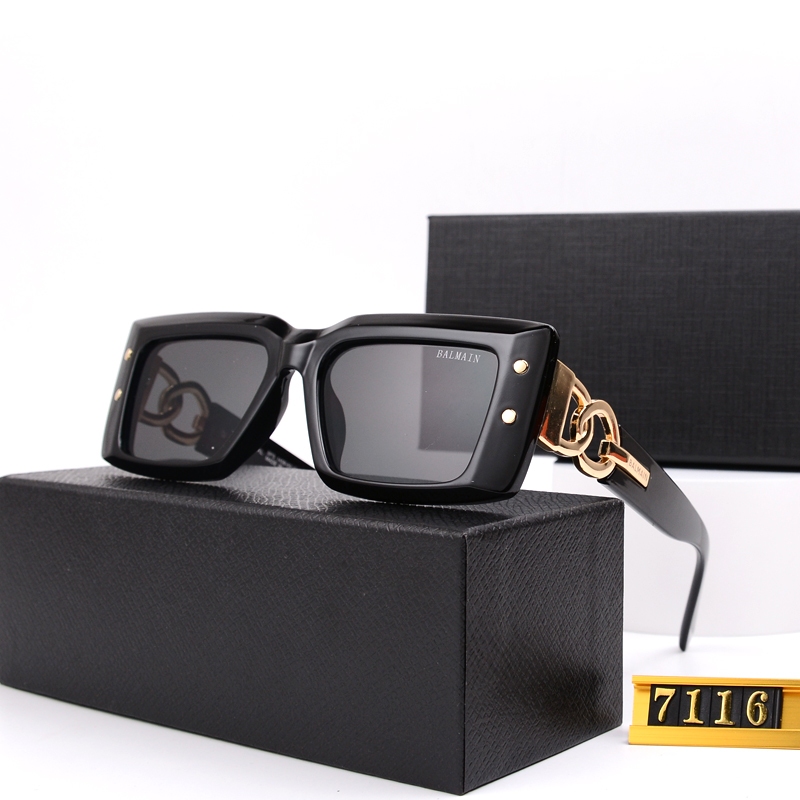 27116 Luxury Brand Fashion Square Design UV400 Sunglasses Italian ...