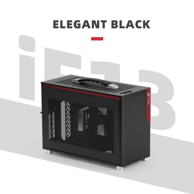 iF13 13.5L Portable 240AIO ATX PSU A4 Structure Mini ITX Chassis PC ...