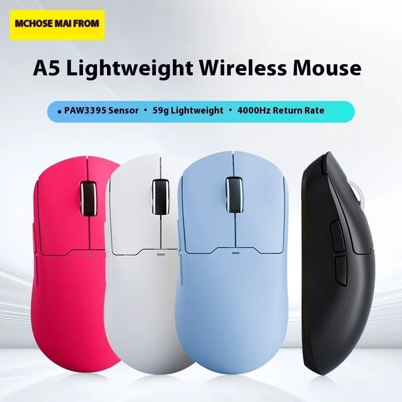 Mchose A5 Pro Max Wireless Mouse 2.4g Wired Bluetooth Three-Mode ...