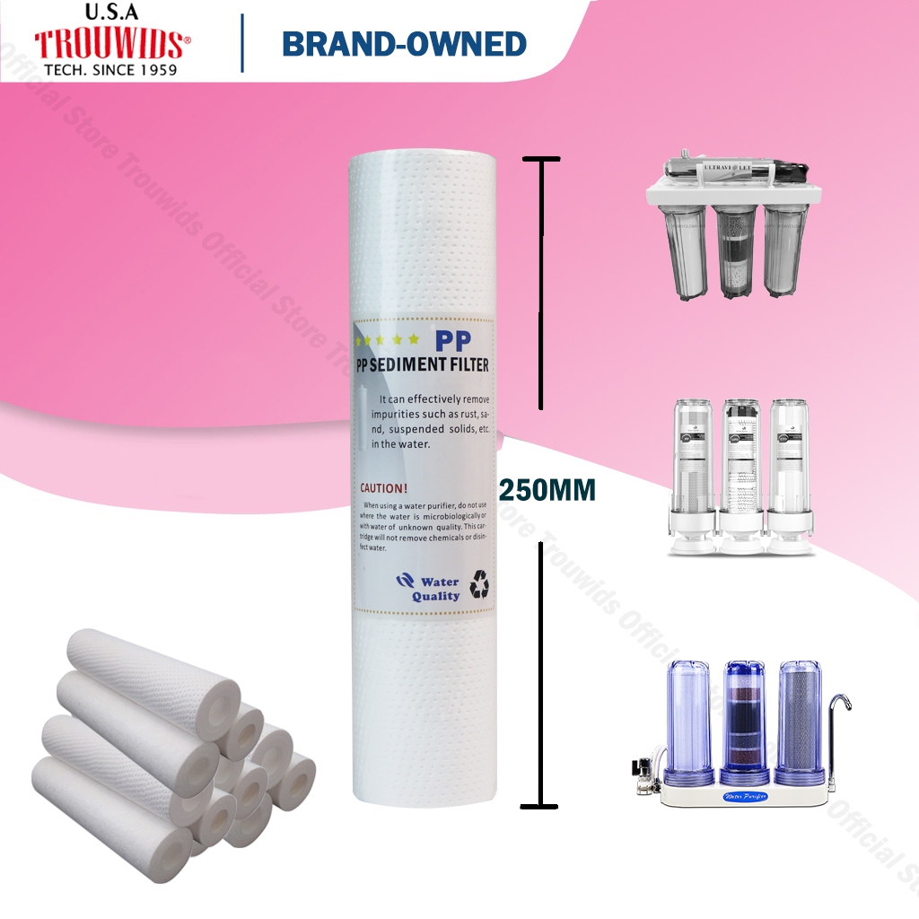 Universal Sediment Filter 10"Sl Water Purifier Filter 1 Micron ...