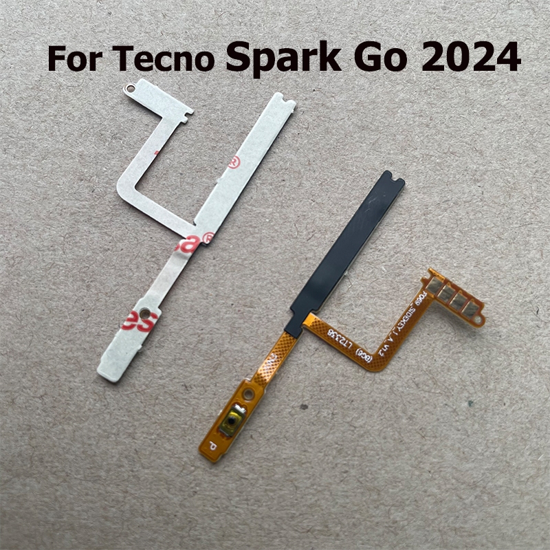 For Tecno Spark Go 2024 Power On Off Switch Button Volume Key Button ...