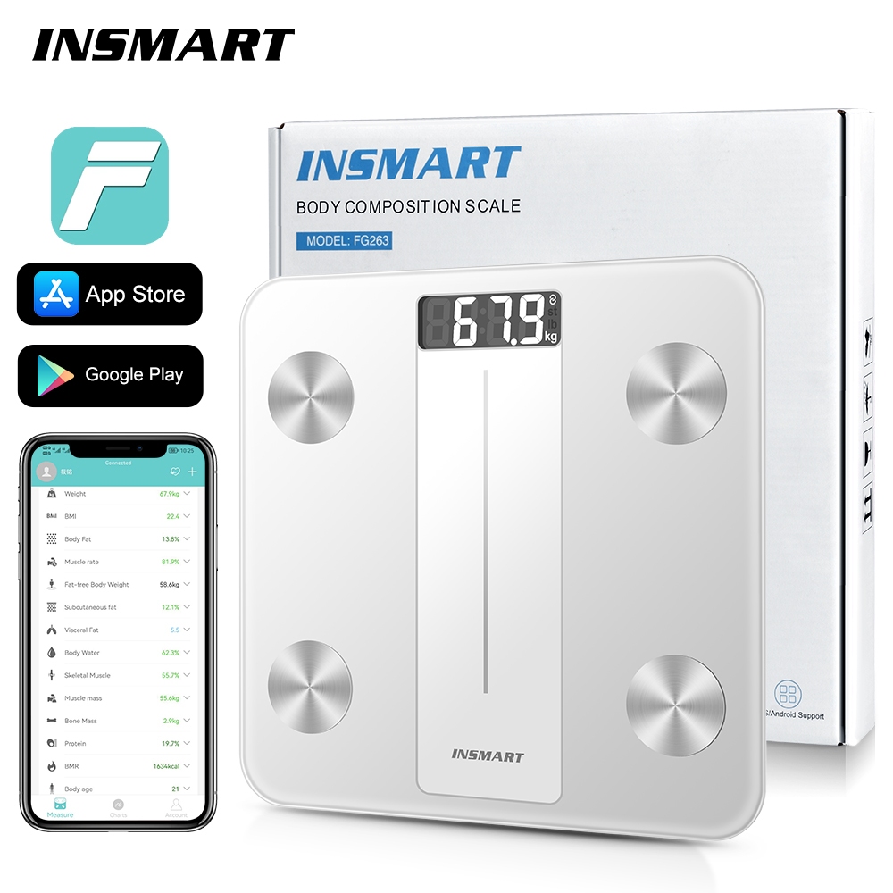 INSMART weighing scale human weighing scale weight scale for body ...