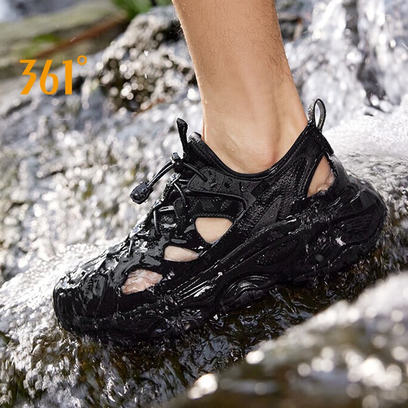 361 Degrees Men's Running Sports Shoes Non-Slip Cushioning Hollow ...