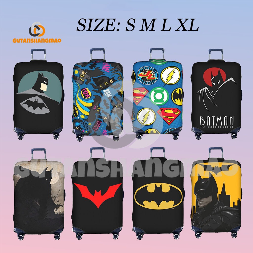 Marvel Batman Luggage Cover Washable Suitcase Protector Anti-scratch ...