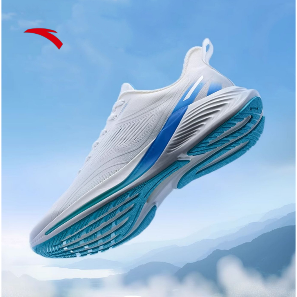 ANTA Men Flash Lite Running Shoes Lelaki Super Light Jogging Breathable ...