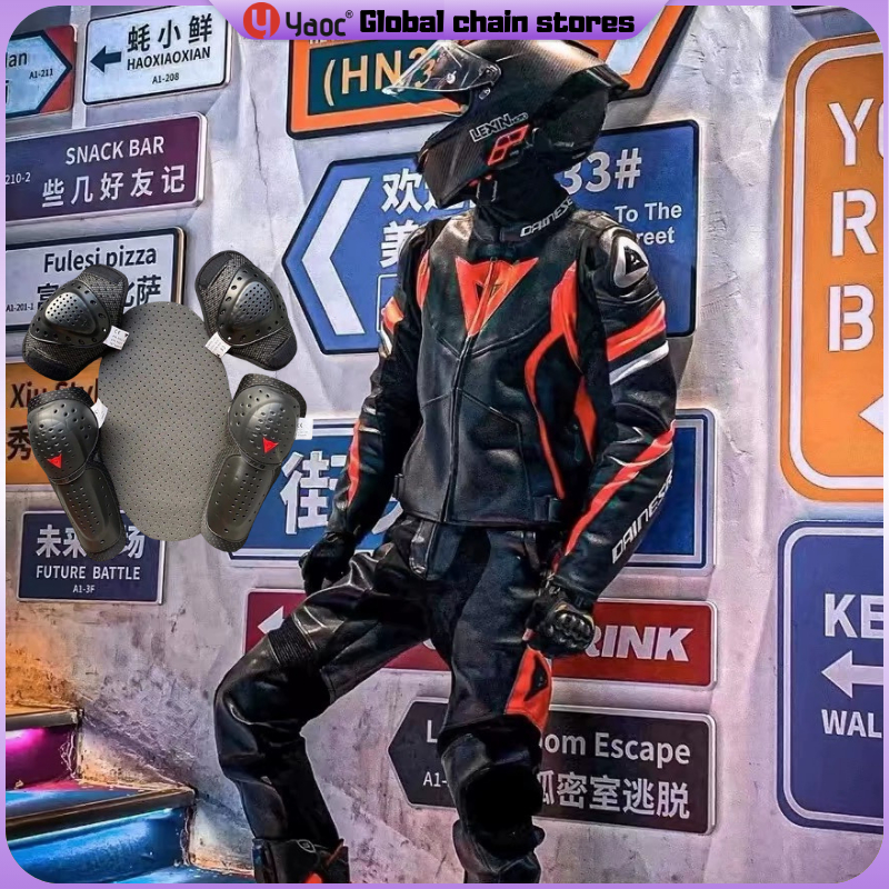 Yyaoc® Dennis Leather Clothing Set Shock-resistant Clothing (Free ...