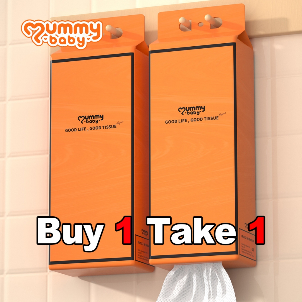 【MUMMY BABY】 Wall-Mounted Tissue Paper buy 1 get 1 free toilet paper ...
