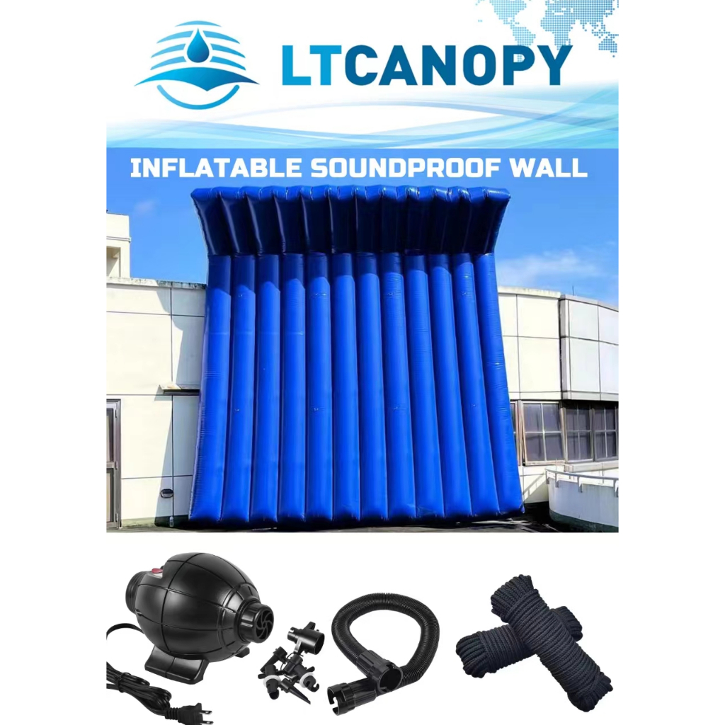 LTCANOPY Sound Barrier,Privacy Screen,Noise Barrier Dampening Blocking ...