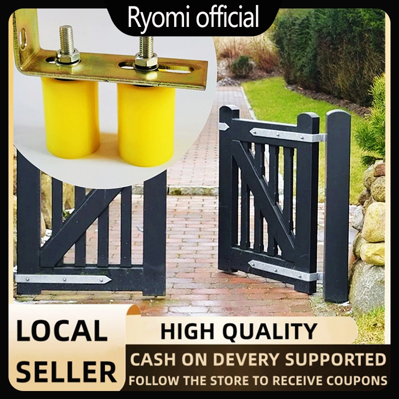 Sliding Door Roller Guide Roller Wheel with L Post Bolted Bracket ...