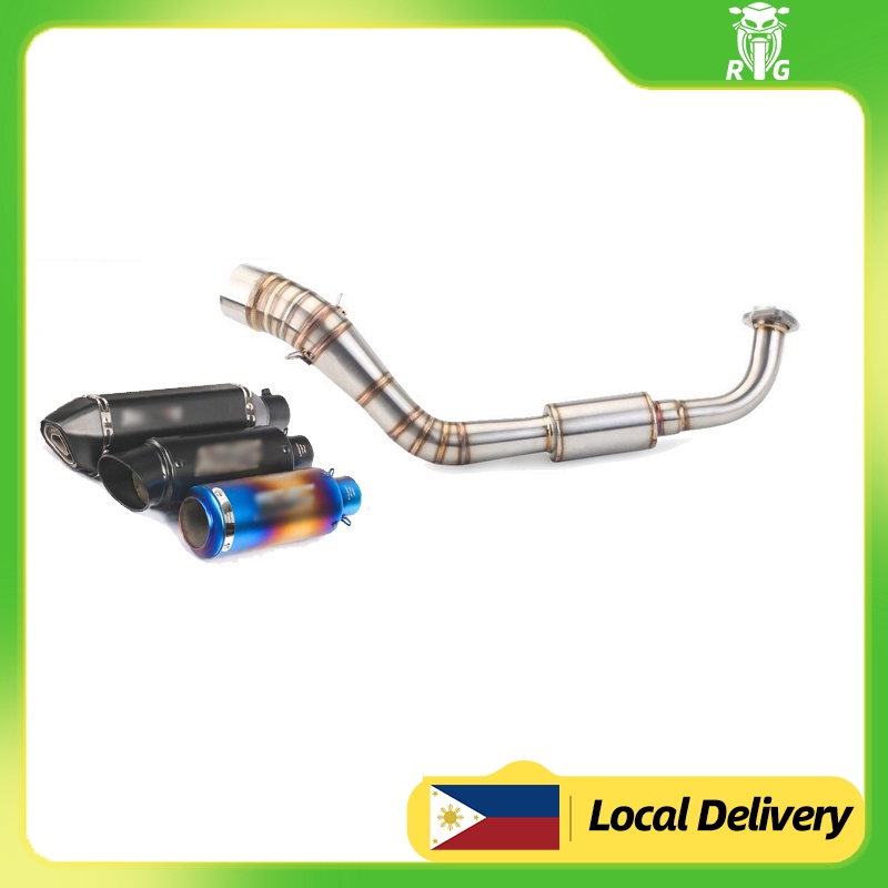 RGMOTOR Big Elbow Pipe Catalytic For Aerox V2 Aerox 155 Aerox155 ...