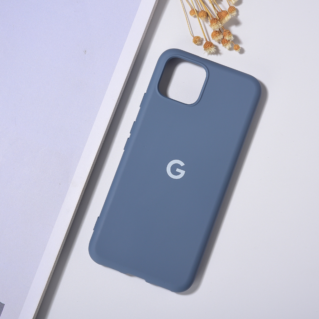 Original Liquid Silicone Case For Google Pixel 4 4A 4G 5G XL Soft Touch ...