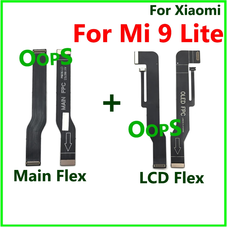 LCD Display MotherBoard Connect Flex For Xiaomi Mi 9 Lite Phone Main Board Ribbon CC9 M1904F3BG ...