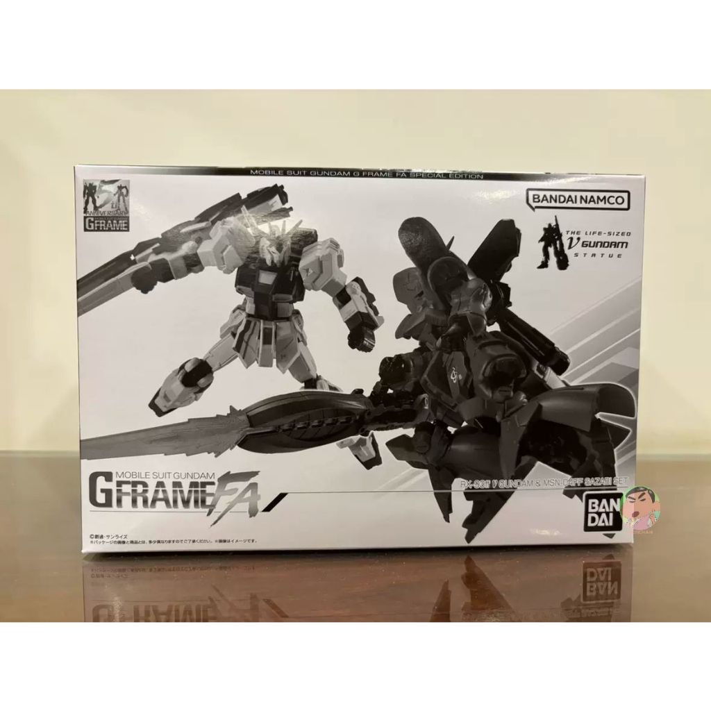 Bandai MOBILE SUIT GUNDAM G-FRAME FA RX-93ff ν GUNDAM & MSN-04FF SAZABI SET | Shopee Philippines