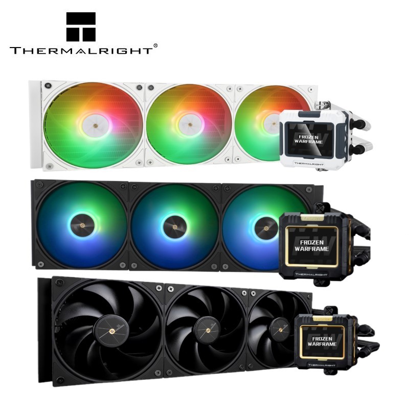 Thermalright FW360 ARGB CPU Liquid Cooler 2.4 Inch IPS 3*PWM Fan Water ...