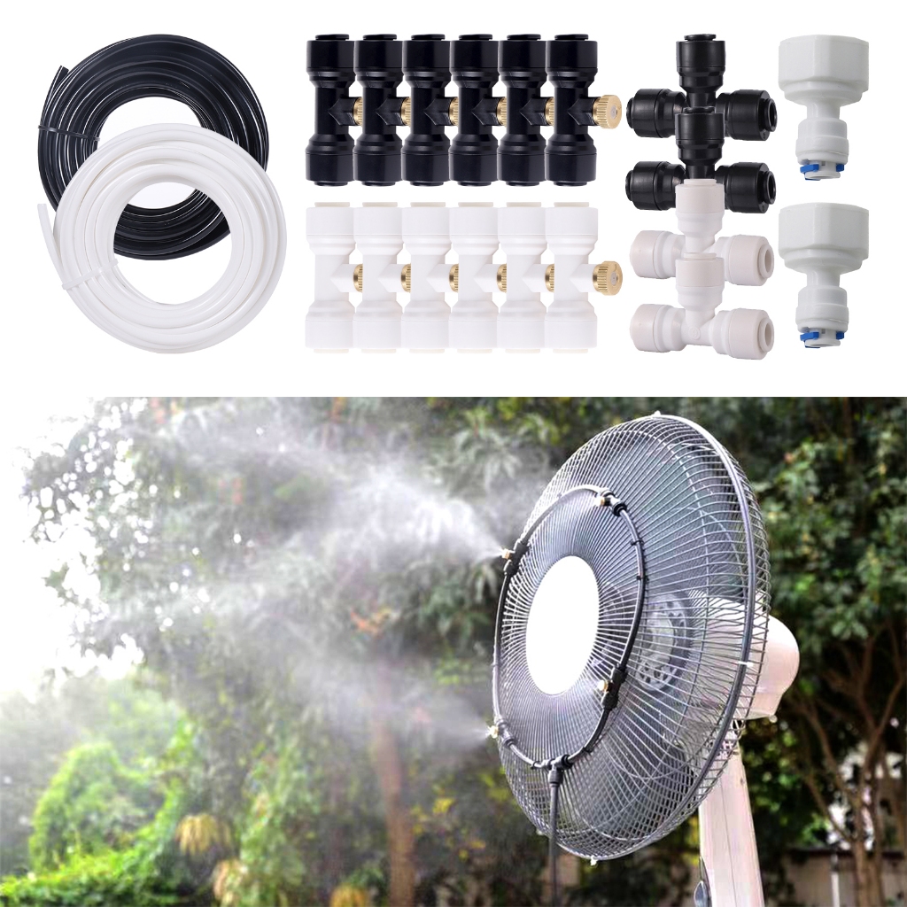 Outdoor Misting Fan Kit For Cooling Outdoor Misters Patio Water Cooling ...