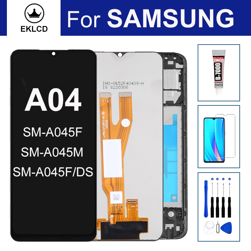 Screen For Samsung Galaxy A04 A045 SM-A045F/DS A405M LCD Display Touch ...