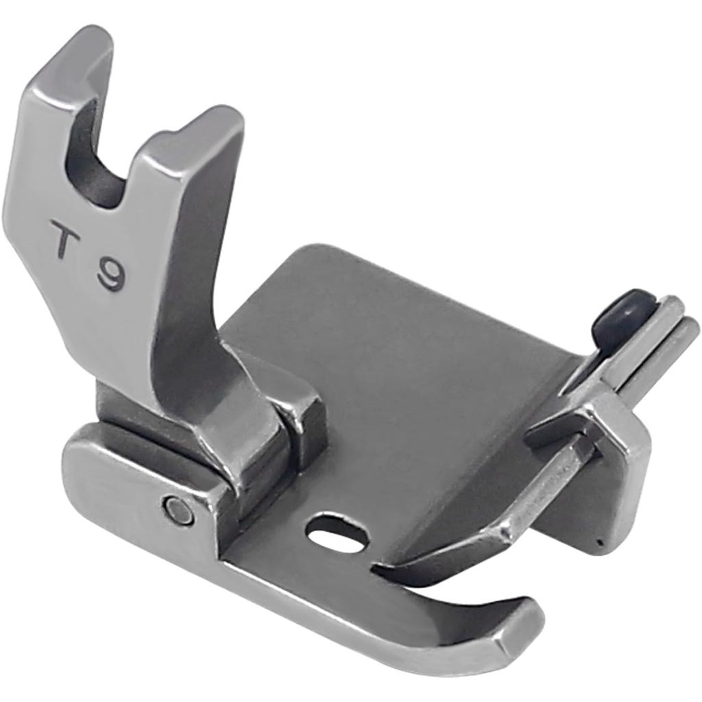 T9 Sewing Presser Foot Adjustable Folded Rolling Edge Guide Feet Hemmer ...