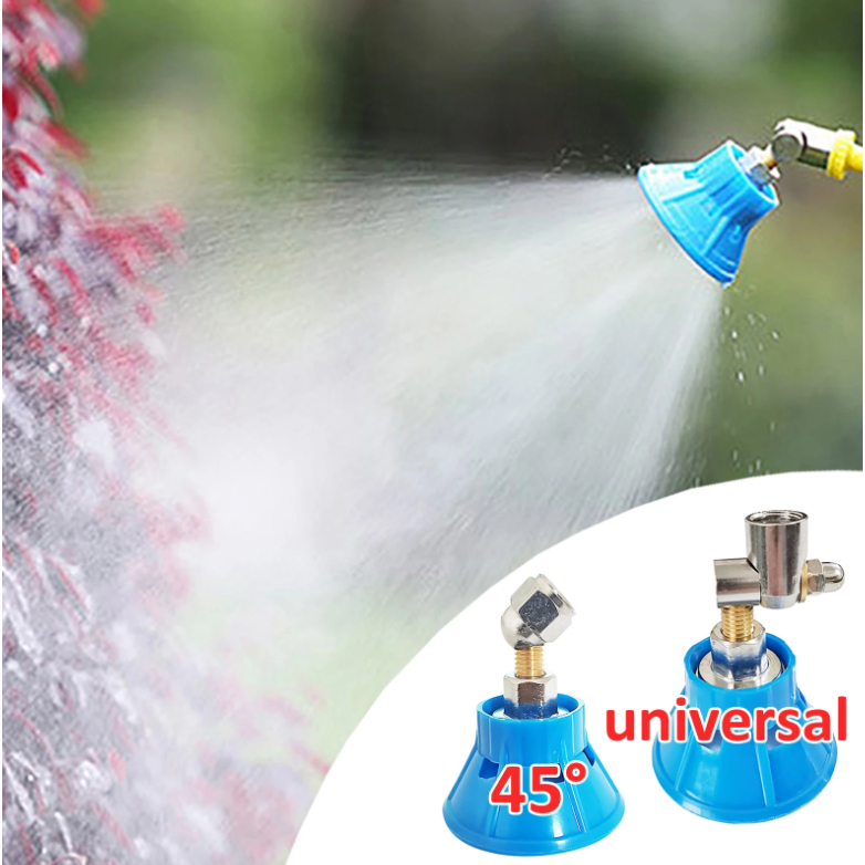 Windproof Nozzle 45° Universal Rotary Garden Irrigation Atomizing Sprinkler High Pressure ...