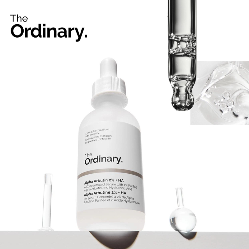 The Ordinary Alpha Arbutin Serum For Face Dark Spot Remover Whitening ...