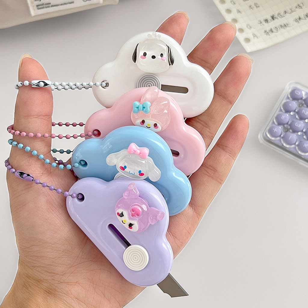 Mini Cloud Cutter Knife Cute Cartoon Paper Knife Parcel Art Knife DIY ...