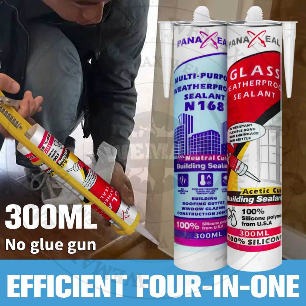 Silicon sealant fill the gap 300ml Strong glass adhesive sealant ...