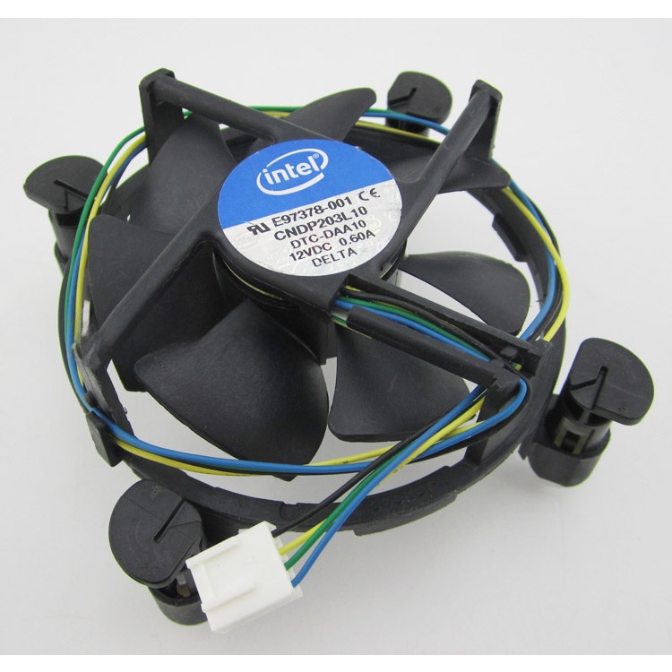 Intel Intel E97378-001 LGA1155/1156 CPU Fan Delta and NIDEC Production ...