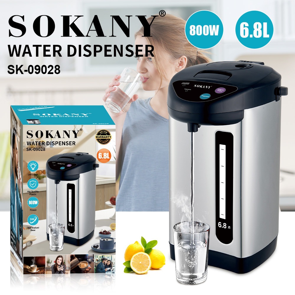 Sokany Table Top Water Dispenser water dispenser water 6.8L large ...