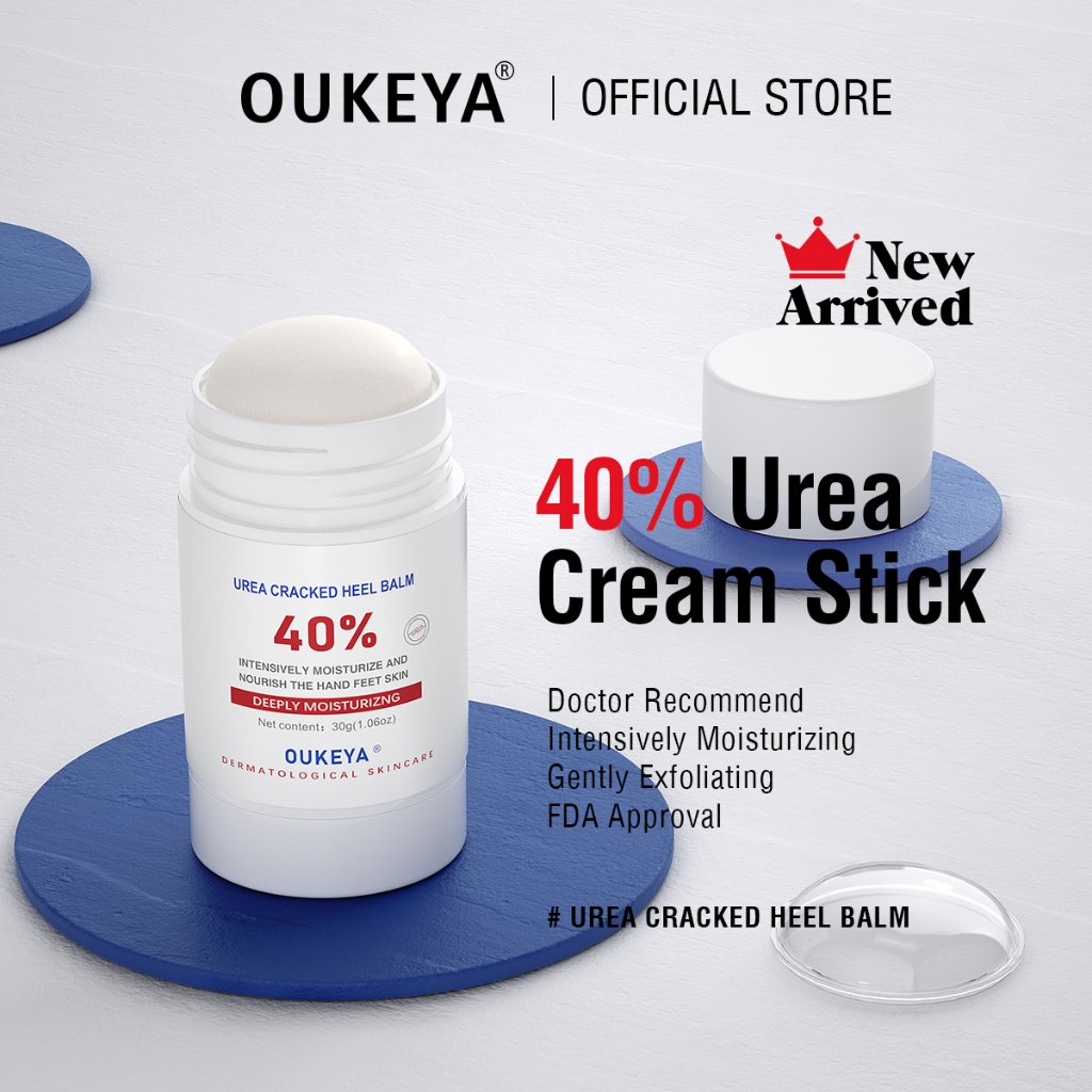 OUKEYA 40% Urea Balm 30g Repair Moisturizing Hand and Foot Care Cream ...