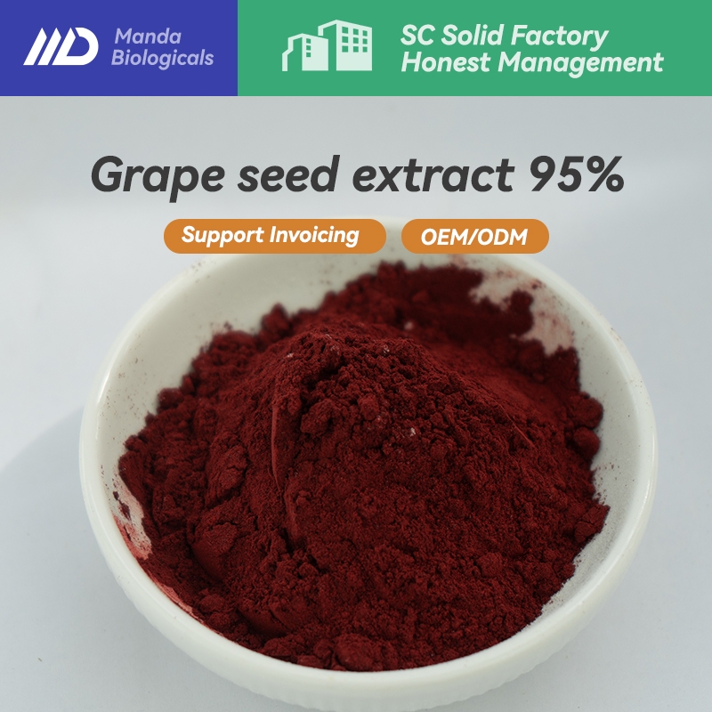 Food grade grape seed extract 95% grape seed procyanidins water-soluble ...