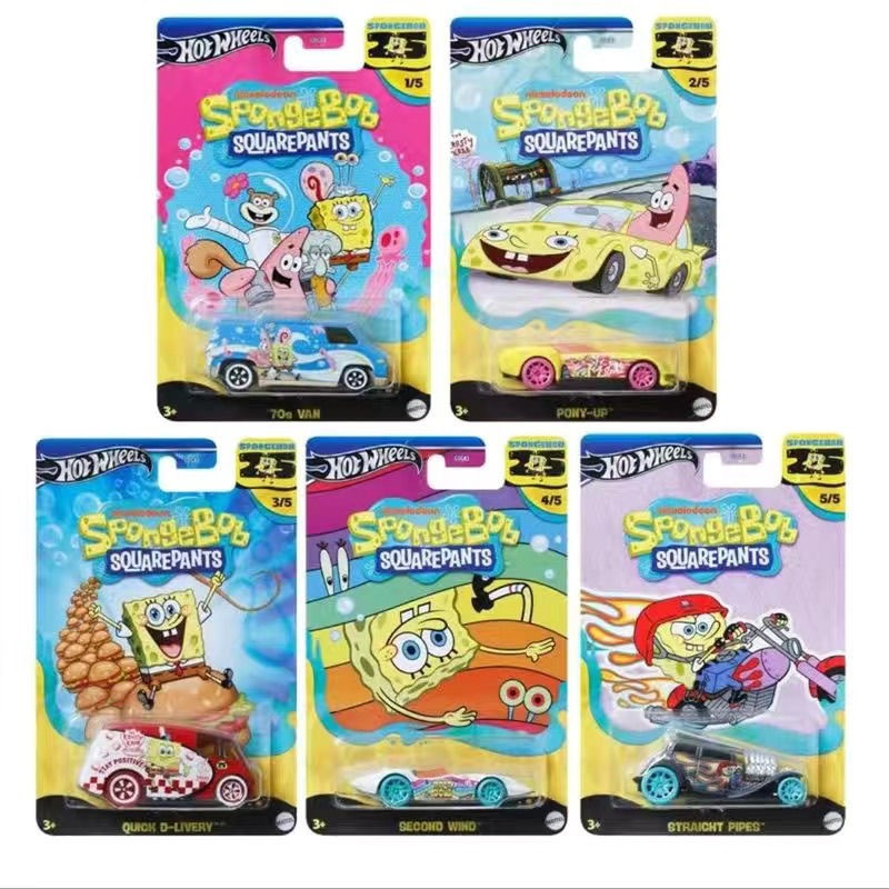 Hot Wheels cartoon version of SpongeBob SquarePants Patrick Star 1/64 ...