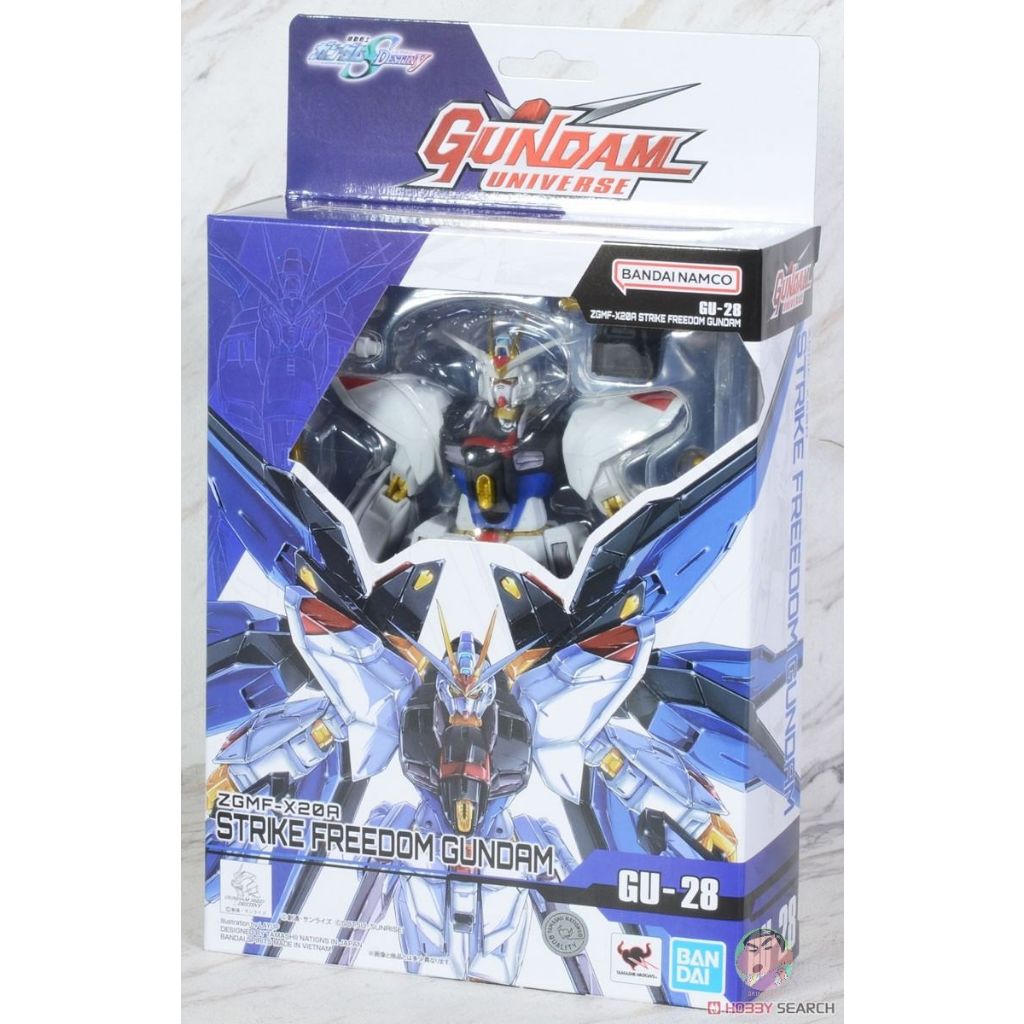 bandai Gundam Universe GU-28 ZGMF-X20A Strike Freedom Gundam Complete Model | Shopee Philippines
