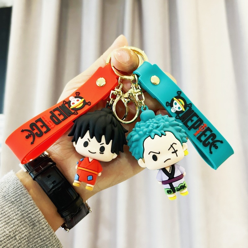 Coffeejoy Anime New Sea Thief King Keychain Road Feina Meishan Zhi ...