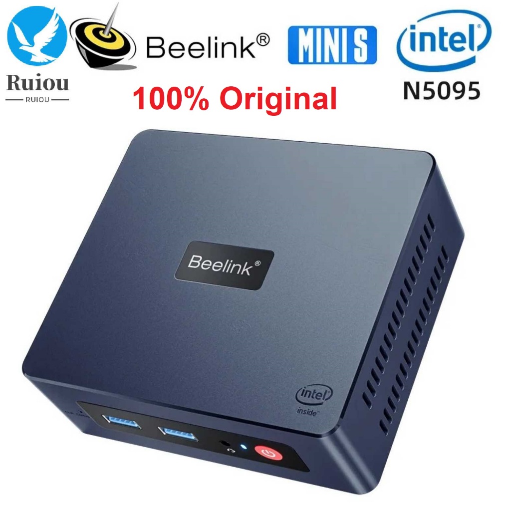 Beelink Mini S Intel 11th Gen N5095 Office Mini PC Windows 11 DDR4 8GB ...