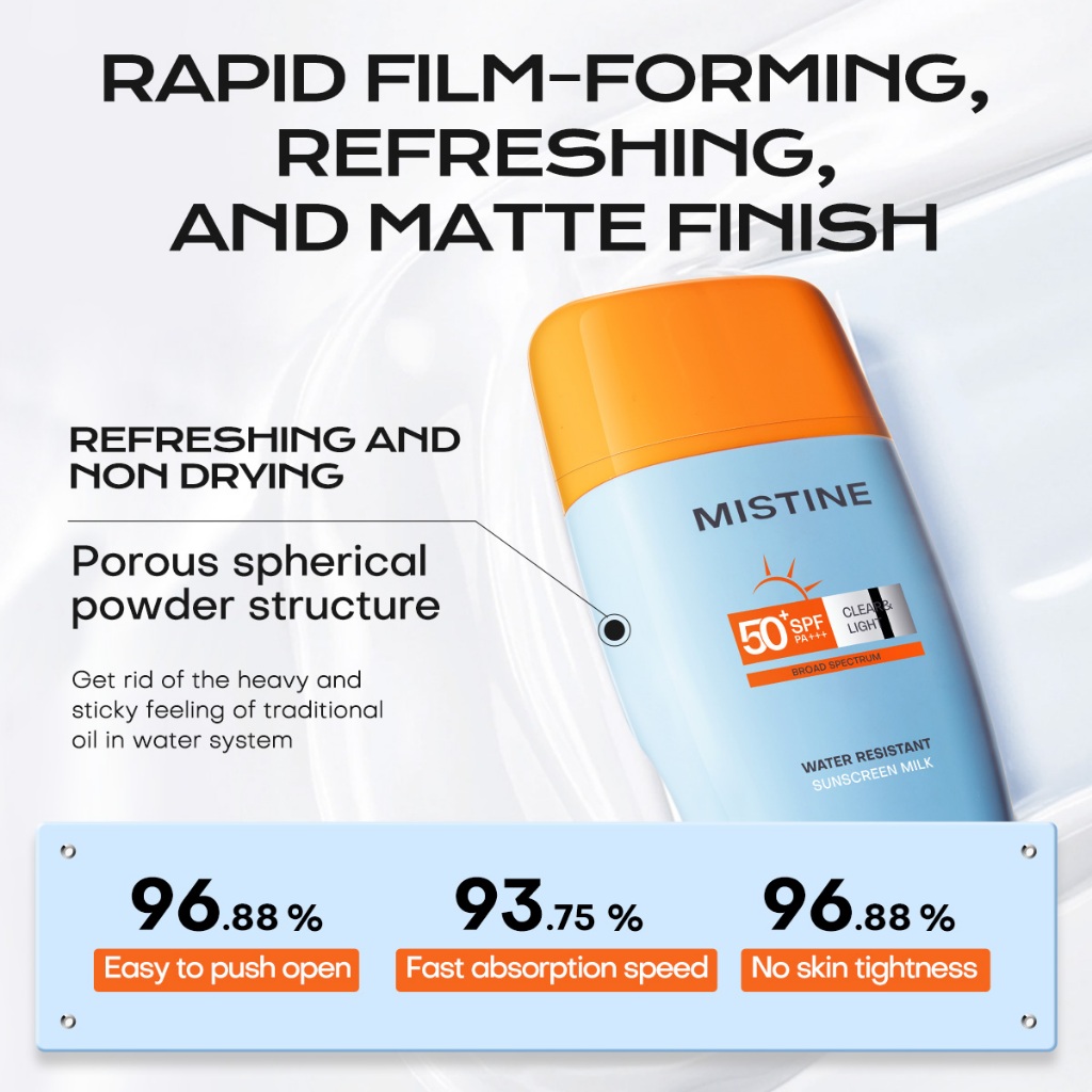 MISTINE Sunscreen Sunblock Moisturizer Facial Cream UV Shield SPF50+ PA+++ 40ML | Shopee Philippines